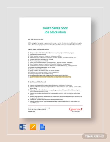 Chargeman A4 Job Description - Poweroilandgas.com | Oil and Gas Jobs ...