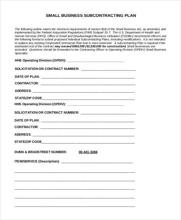 Example Of Marketing Plan For Small Business Pdf