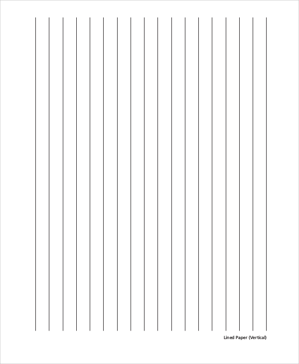 FREE 8 Printable Lined Papers In PDF MS Word
