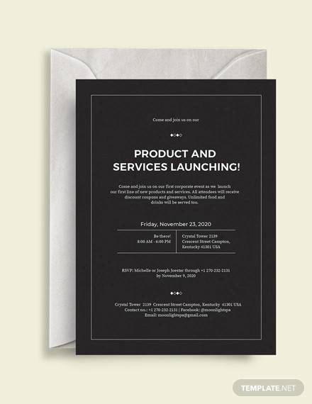 FREE 14 Event Invitation Templates In AI MS Word Pages PSD 