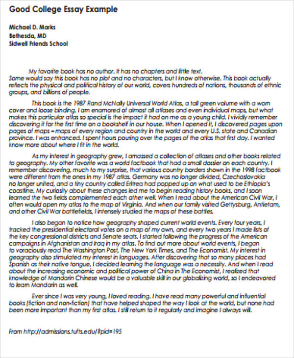 Sample Essays For College Writing Pdf Download Alexwrirter web fc2