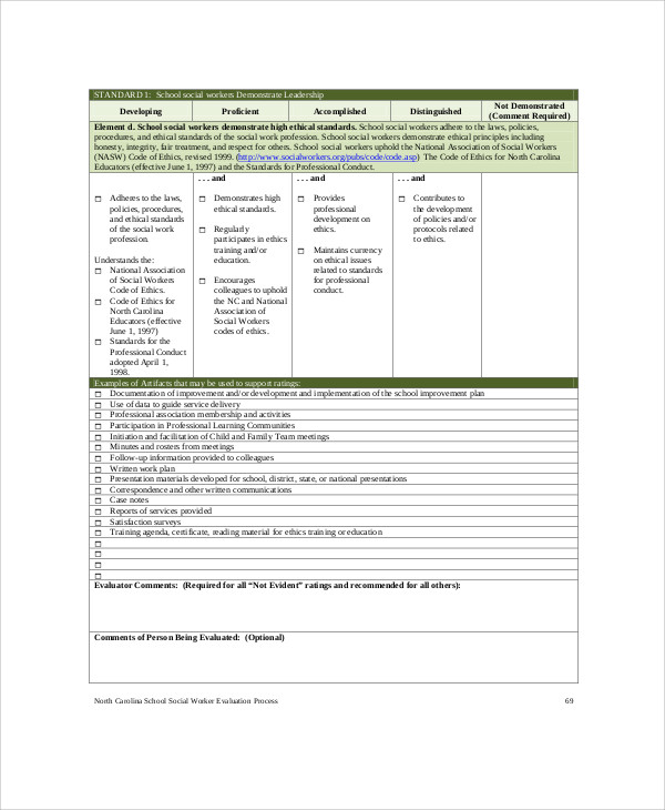 FREE 7 Social Work Assessment Forms In MS Word PDF