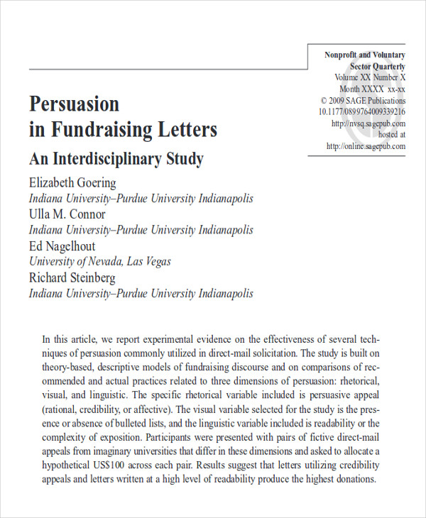  Sample Letter To Persuade Someone How To Write A Persuasive Cover