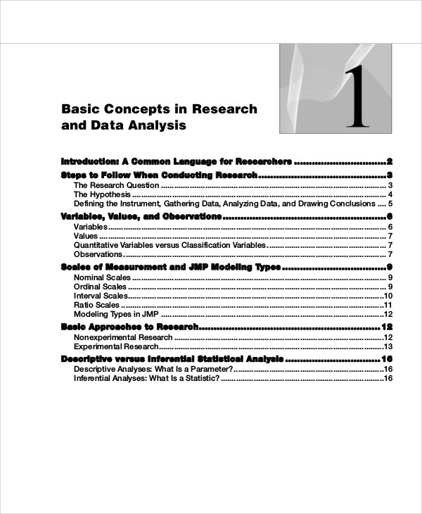 FREE 13 Research Analysis Samples In MS Word PDF Google Docs 