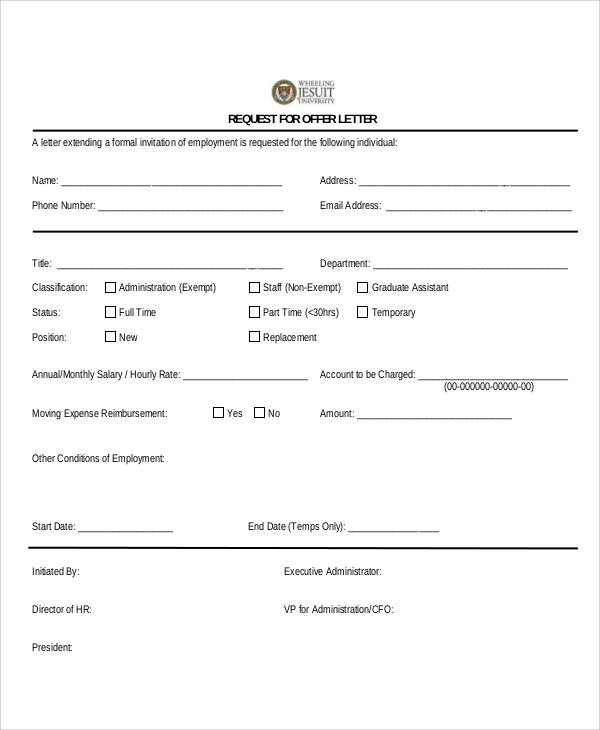 FREE 11 Sample Letter Request Forms In MS Word PDF FREE 11 Sample Letter Request Forms In MS Word PDF