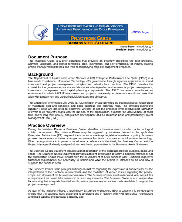 FREE 38 Samples Of Statement Templates In PDF MS Word
