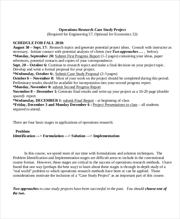 FREE 9 Sample Research Project Reports In PDF MS Word