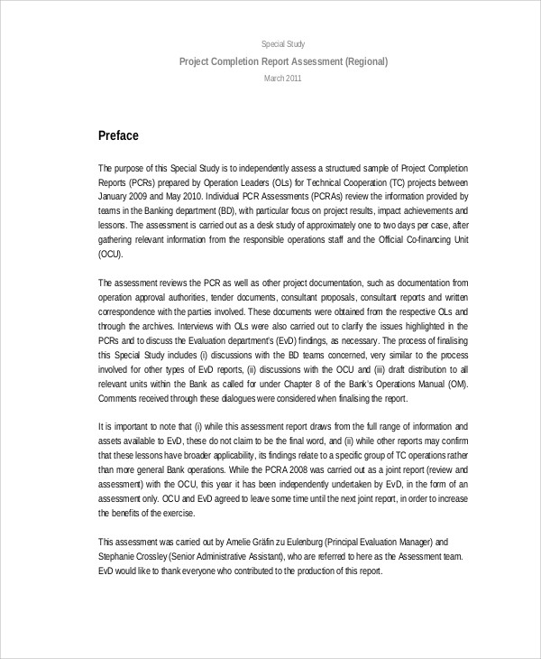 Project Accomplishment Report Sample Master Of Template Document