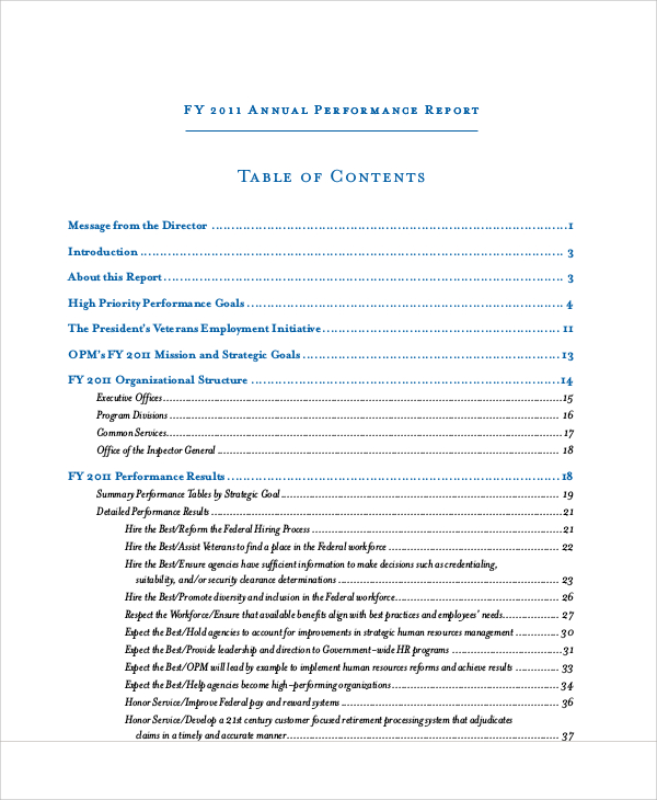 FREE 16 Sample Performance Reports In MS Word Google Docs Apple Pages