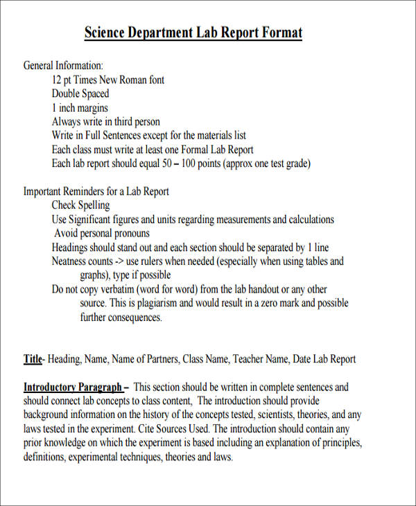 How To Write A Report For A Science Fair Project