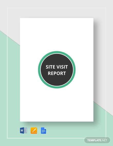 FREE How To Write A Visit Report Importance Steps Guidelines 