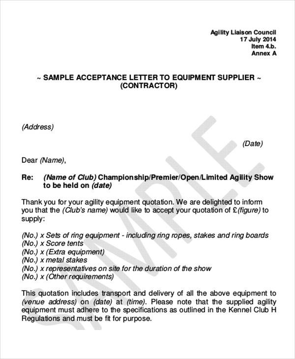Quotation Letter Quotation Letter