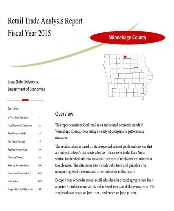 FREE 9 Sample Business Analysis Reports In PDF MS Word Google Docs 