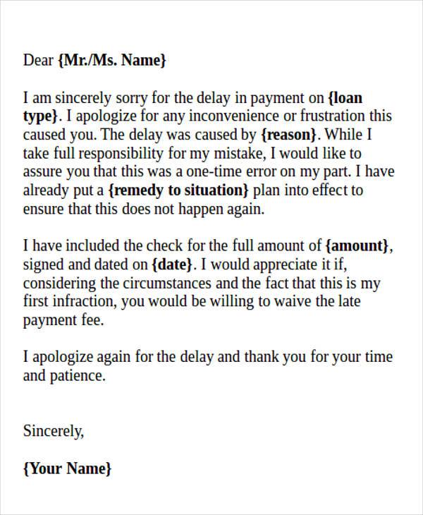 32 Formal Apology Letters Sample Templates
