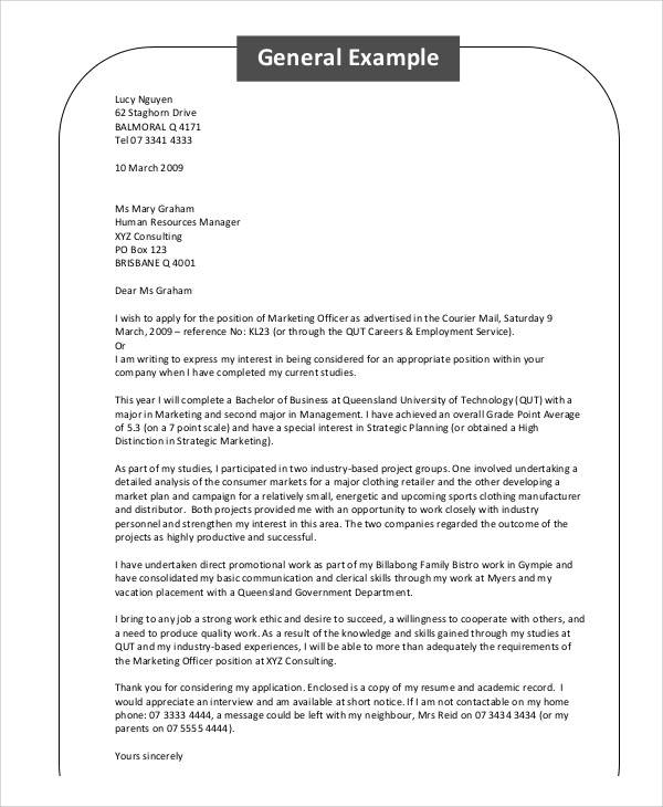 FREE 55 Job Letter Templates In PDF MS Word
