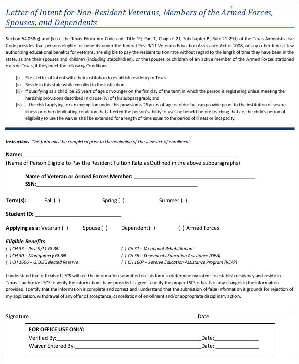 FREE 60 Letter Of Intent In PDF MS Word Pages Google Docs