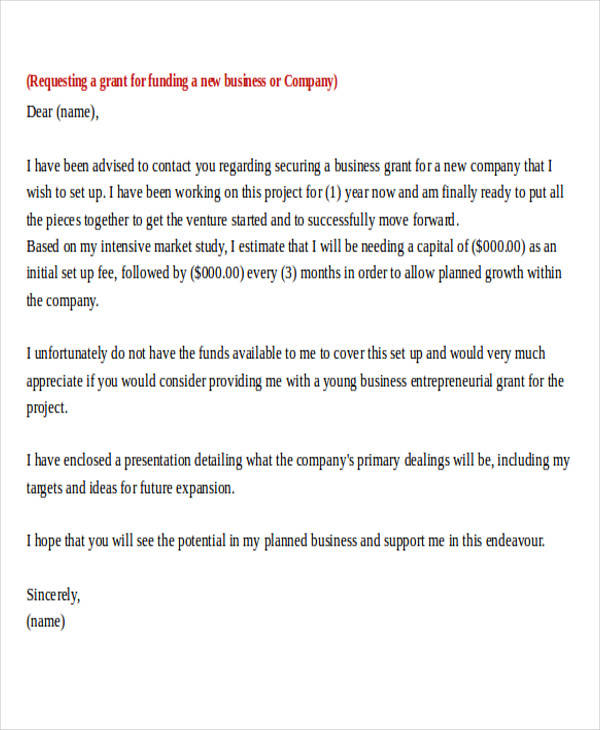 Example Letter Request For Funding Essay Writing Top