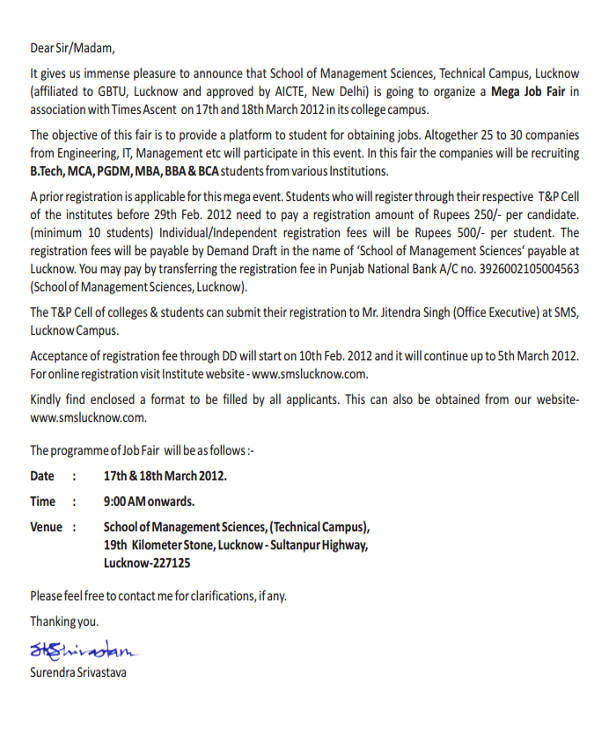 FREE 9 Formal Invitation Letter Templates In PDF MS Word Apple Pages
