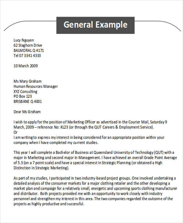 FREE 11 Sample Job Proposal Letter Templates In PDF MS Word