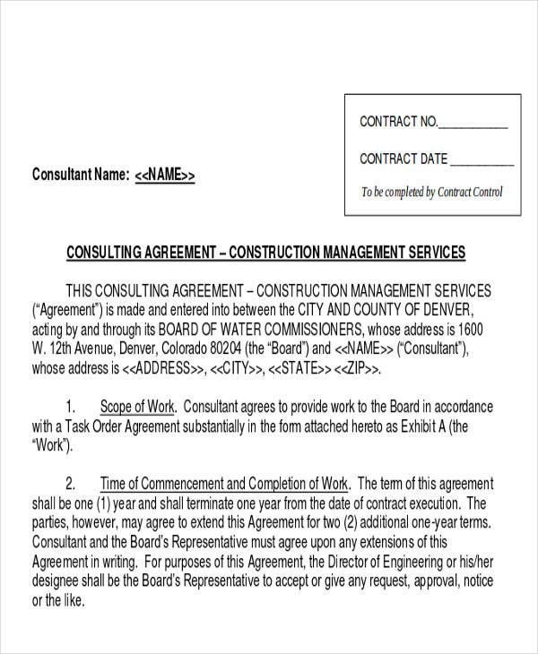 Mso Agreement Template PDF Template