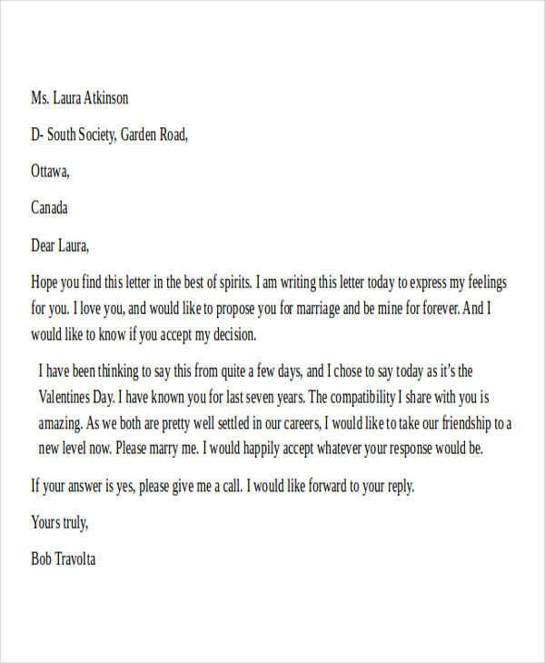  Marriage Proposal Letter To Father Groom Emotions Before Asking For 