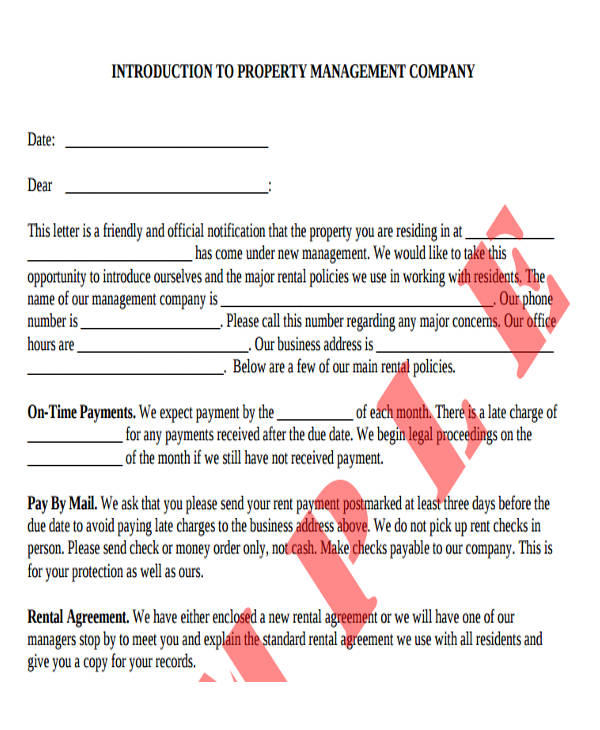 FREE 34 Introduction Letter Samples In PDF MS Word