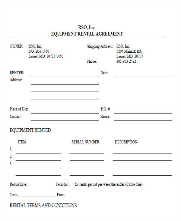 FREE 8 Rent to Own Contract Samples In PDF MS Word Google Docs Pages