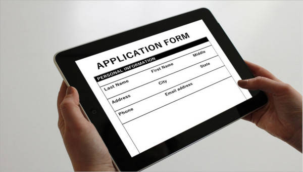 FREE 63+ Sample Application Form Templates in MS Word | Google Docs ...