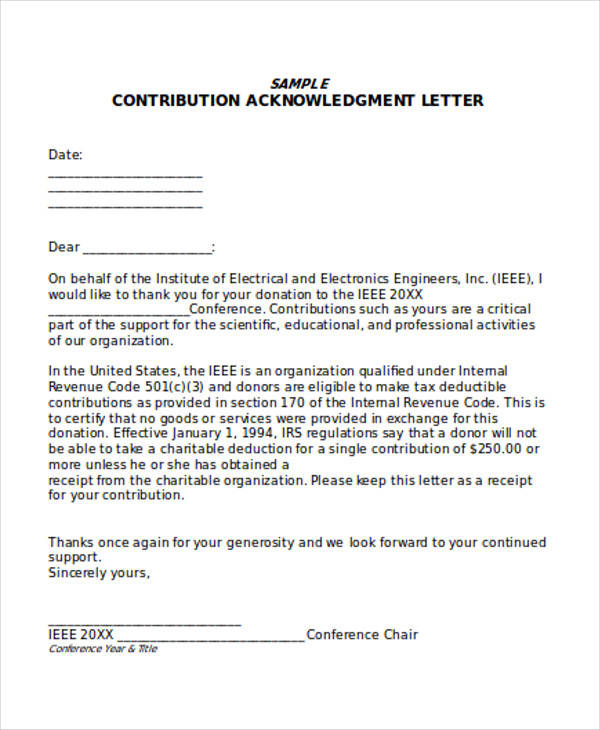 Excellent Tax Donation Receipt Letter Template Authentic Receipt 
