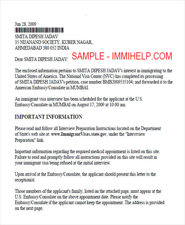 FREE 11 Sample Interview Appointment Letter Templates In PDF MS Word 