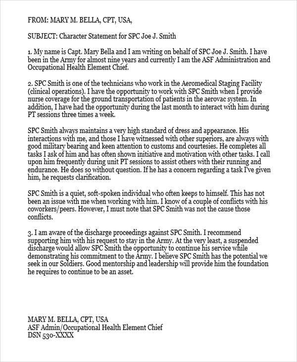 FREE 19 Witness Letter Templates In PDF MS Word