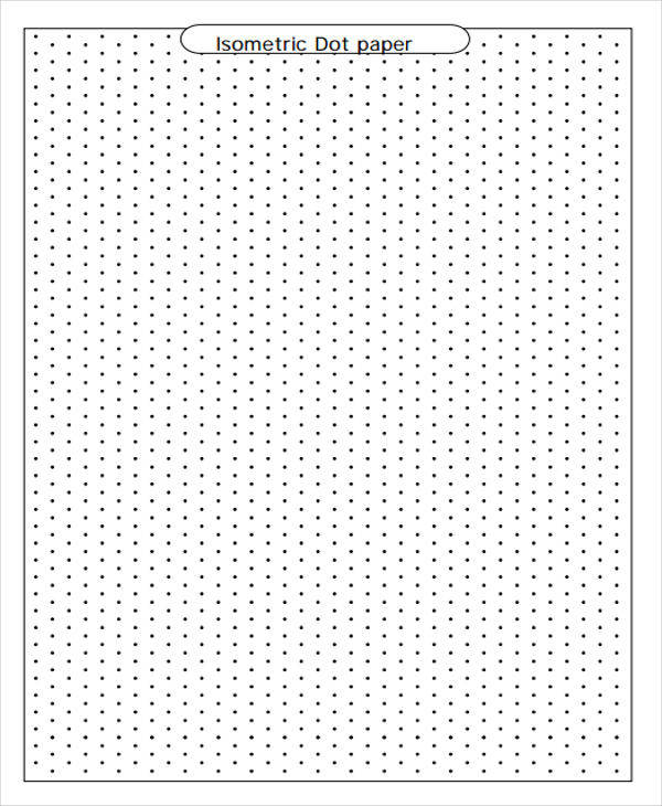 FREE 27 Isometric Papers In PDF MS Word