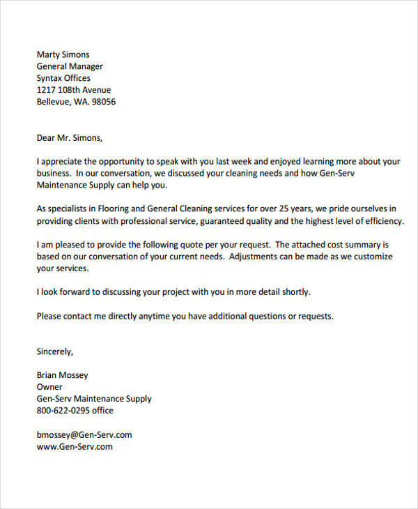 FREE 40 Business Proposal Letter Templates In PDF MS Word Pages Google Docs