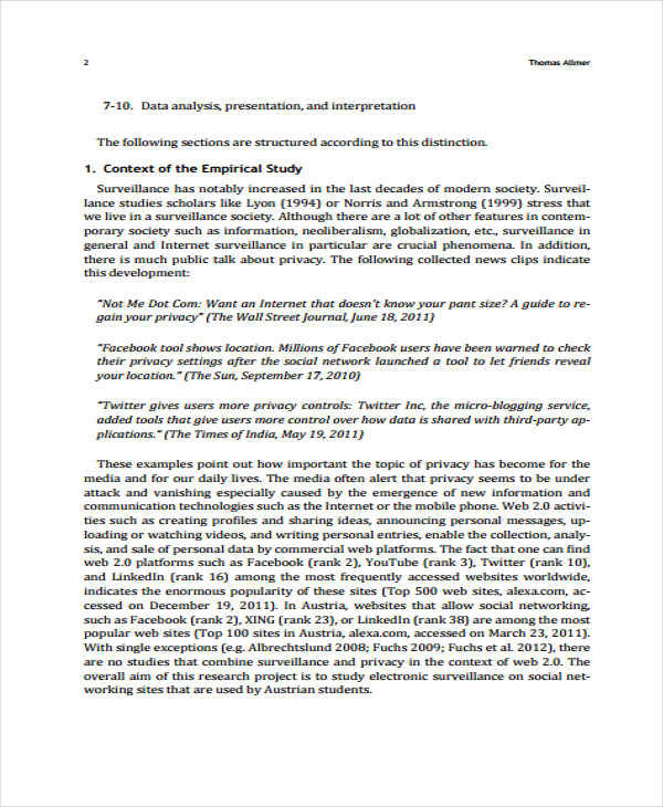 FREE 30 Research Paper Samples In PDF