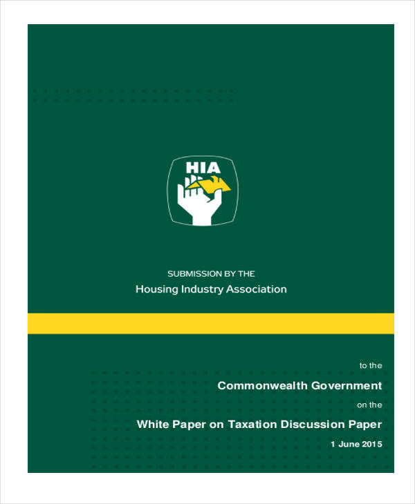 What Is A Government White Paper - Design Talk