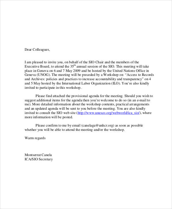 Sample Invitation Letter For Parents Meeting Caresizsiniz