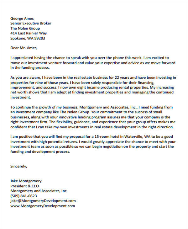 FREE 40 Business Proposal Letter Templates In PDF MS Word Pages 
