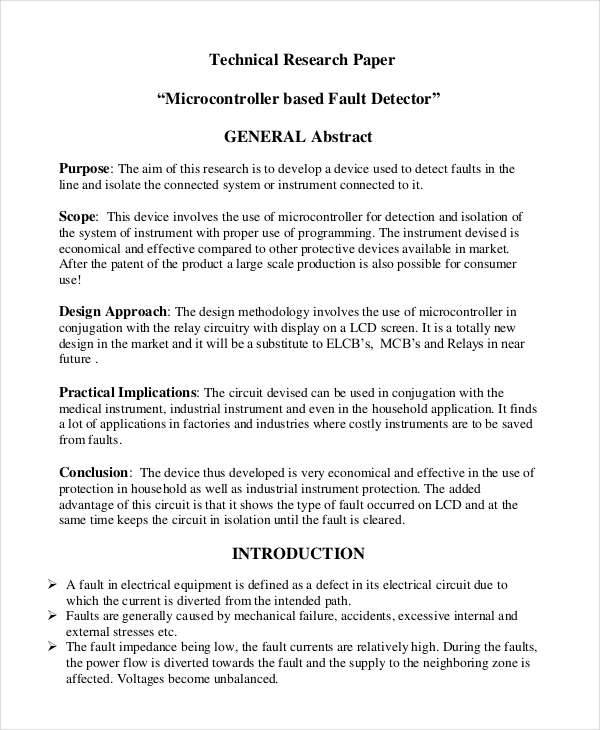 Medical Research Paper Sample Pdf