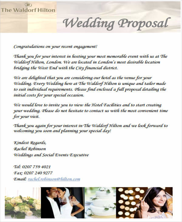Proposal Wedding Organizer Ilustrasi