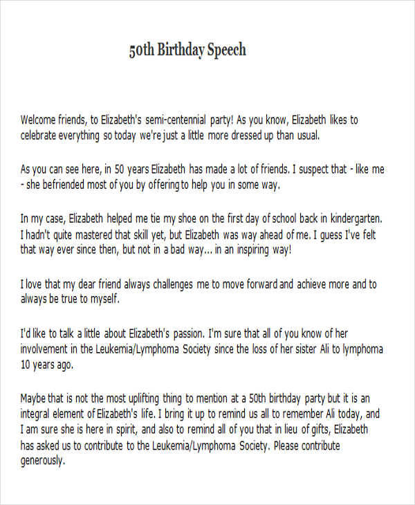 50th Birthday Toast For Sister Happy Birthday Card