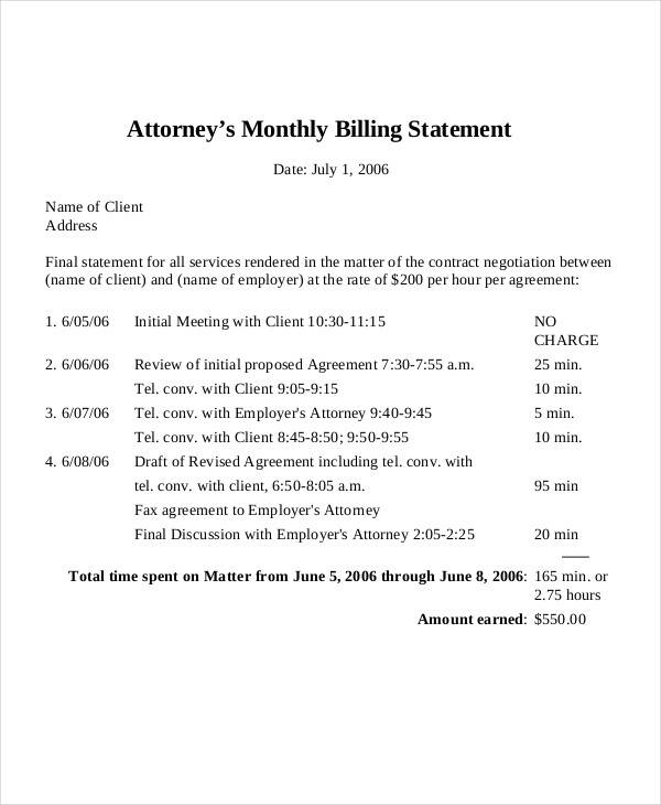 FREE 35 Statement Samples Templates In PDF MS Word
