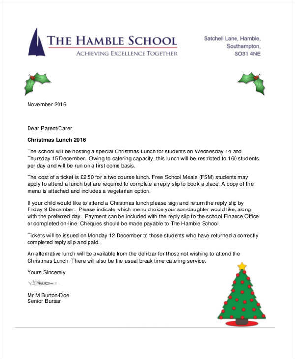 Party Invitations Business Christmas Invitations Letter