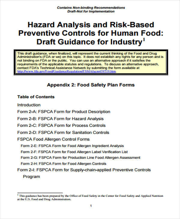 Food Safety Policy Template Food Safety Policy Template