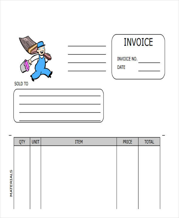FREE 19 Contractor Invoices In PDF MS Word Excel