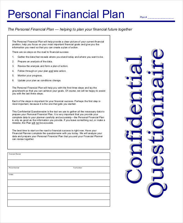 FREE 40 Plan Samples Templates In PDF