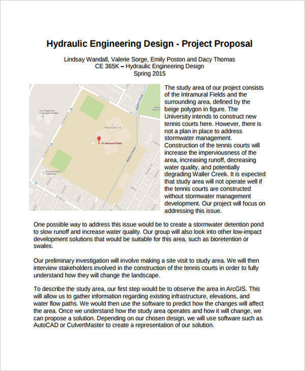 FREE 7 Engineering Proposal Templates In MS Word PDF Pages 