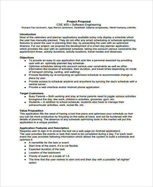 FREE 7 Engineering Proposal Templates In MS Word PDF Pages Google Docs