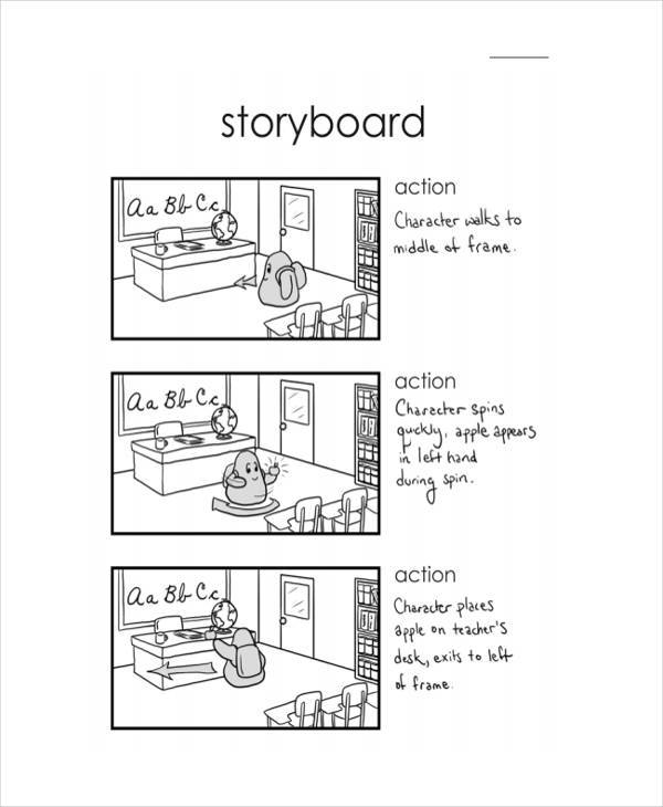 FREE 8 Animation Storyboard In PDF