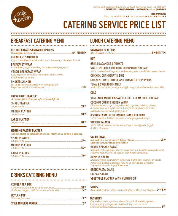 House Prices For Uk New How To Price For Catering