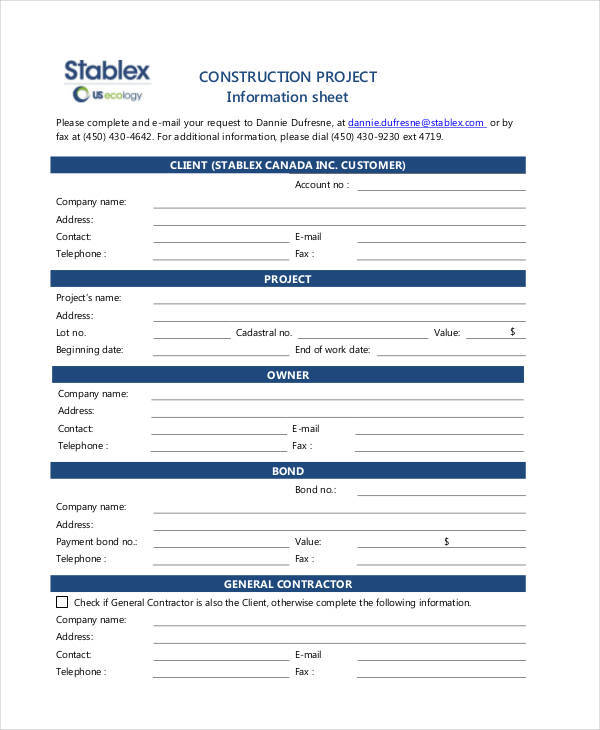 FREE 44 Sheet Templates In PDF